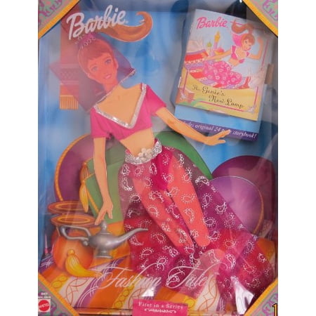 Barbie FASHION TALES Fashions GENIES NEW LAMP w Outfit & Book 1st in ...