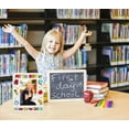 WaaHome My First Day of Kindergarten Picture Frame, 6.25x8.25 in, PU ...