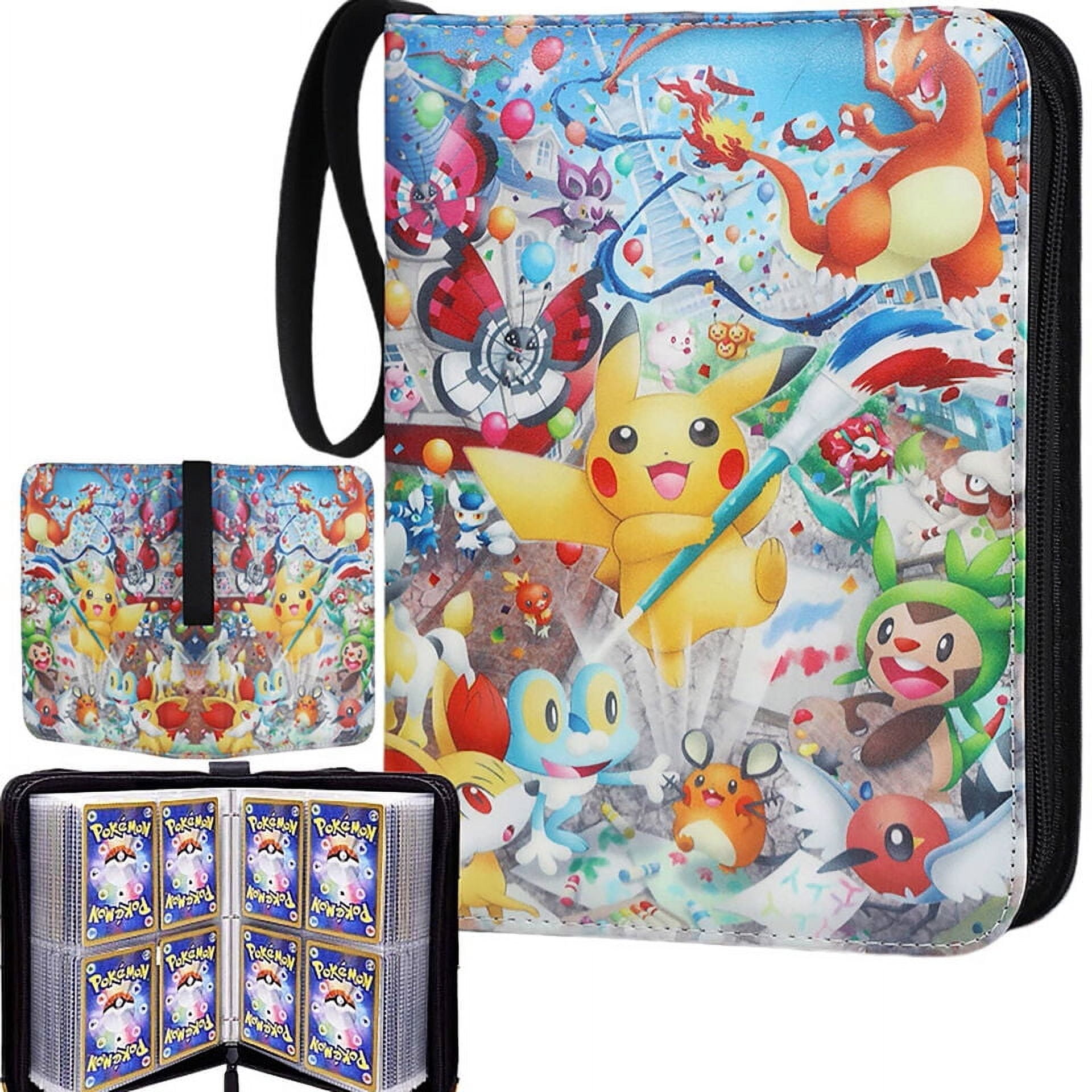 Álbum de colección de Pokémon, carpeta de 400 cartas, folleto de ...