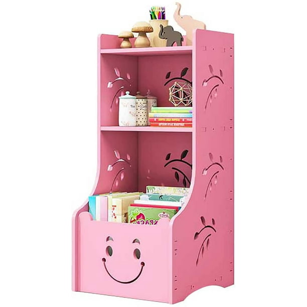 Kids Toy Storage Organizer with Bookcase,Children's Bookshelf Book ...