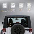1set Plastic Reflective Vinyl Car Stickers Waterproof Decals for ...