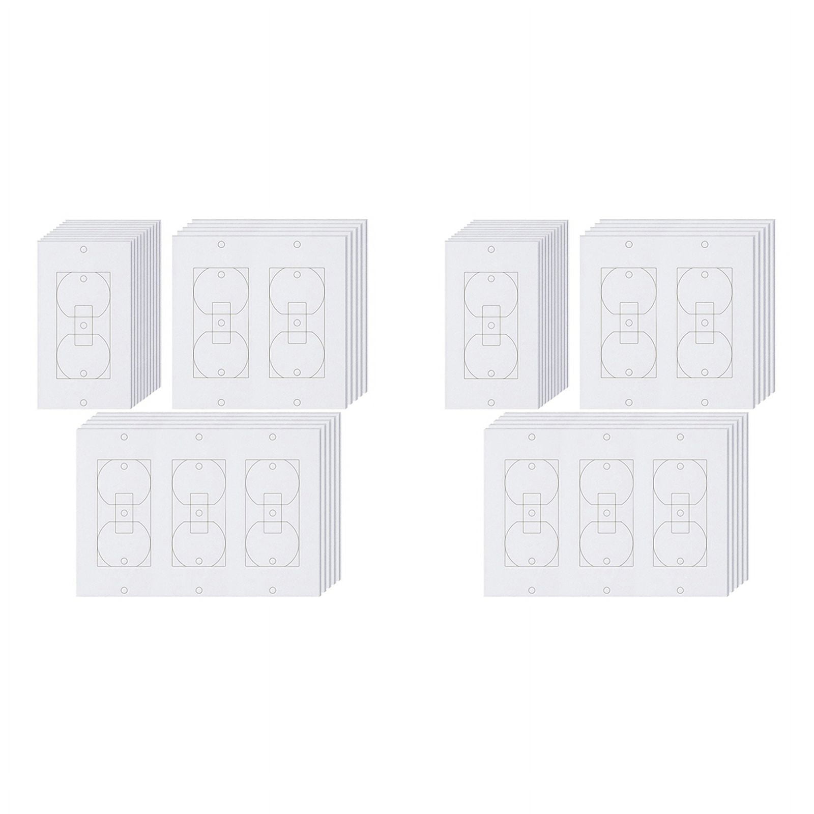 Click here for Unbranded 40pcs Wall Insulation Outlet Insulators... prices
