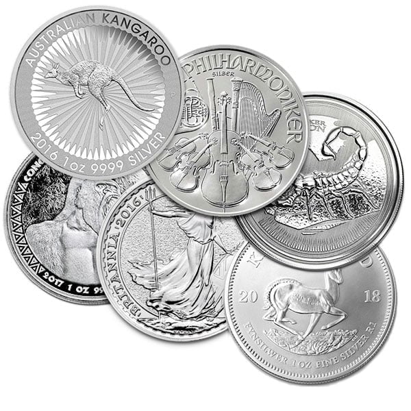 1 Oz Silver Coin (BU) - .999 Pure (Design Our Choice) - Walmart.com