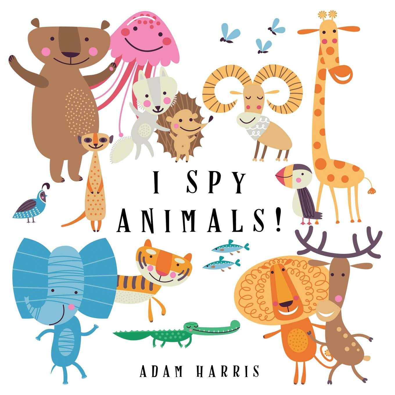 I Spy Puzzles: I Spy Animals!: A Guessing Game for Kids 1-3 (Paperback ...