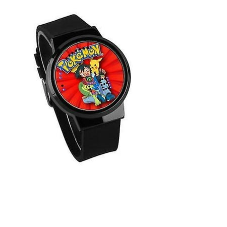 Pokemon Pikachu With Ash Waterproof Luminous Led Digital Touch Watch ...