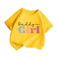 Chiccall Boys and Girls Shirts Basic Place Trends Icons Daddy's Girl ...