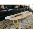 16 Inch Trapezoid Metal Table Legs Gold – DIY Furniture Legs For Coffee ...