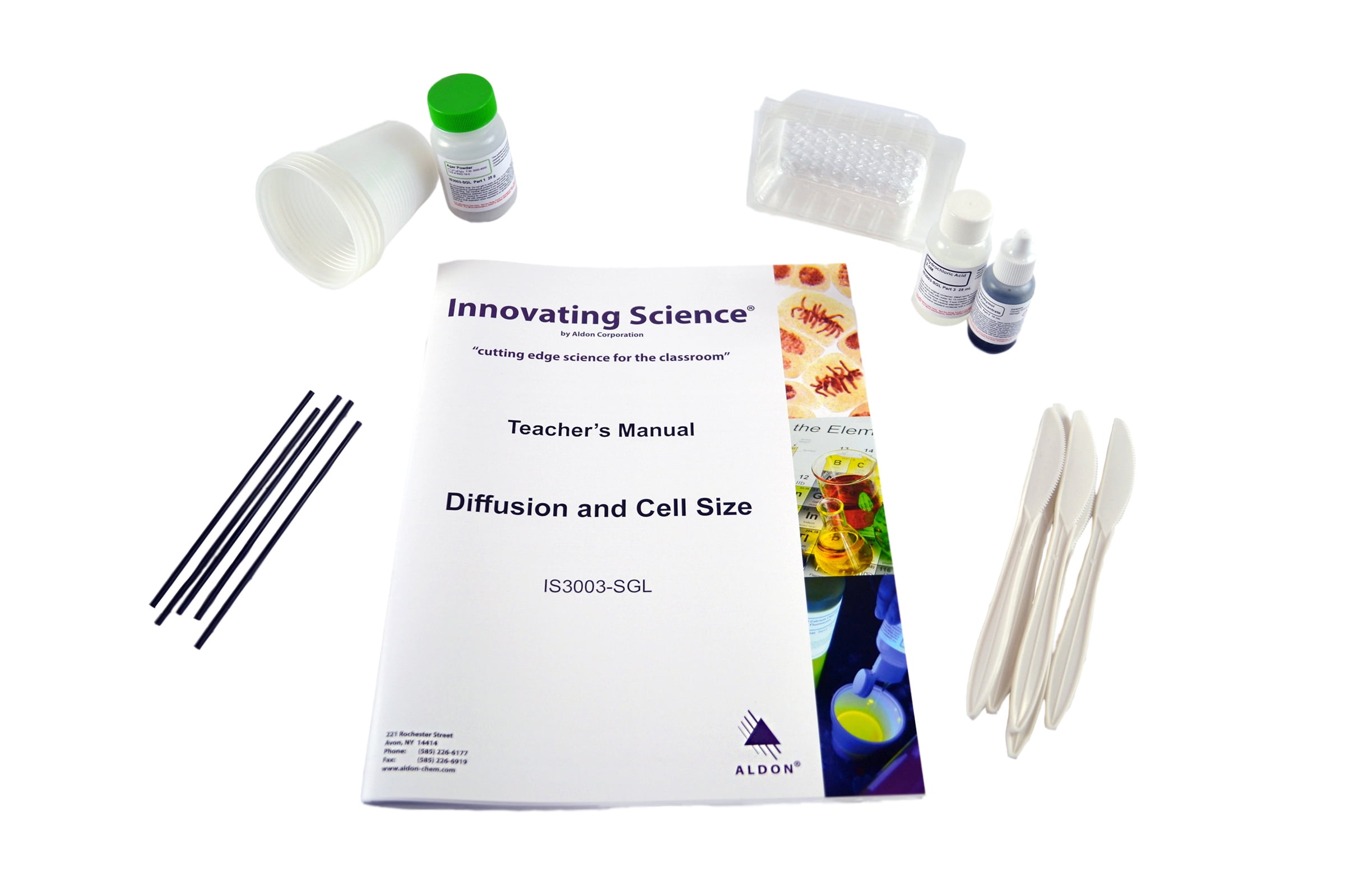 Science Kit - Diffusion & Cell Size - For Teaching Volume To Diffusion ...