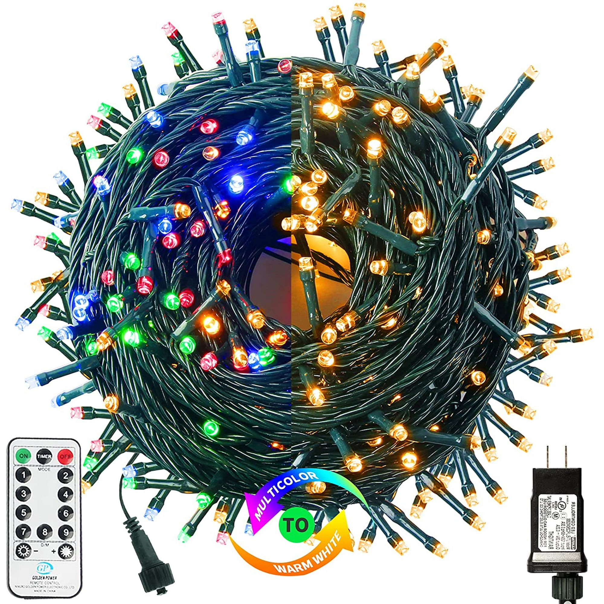 Click here for Cheerpupo 105ft 300leds Christmas Lights Outdoor I... prices