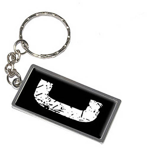 Letter Initial C Keychain Key Chain Ring - Walmart.com