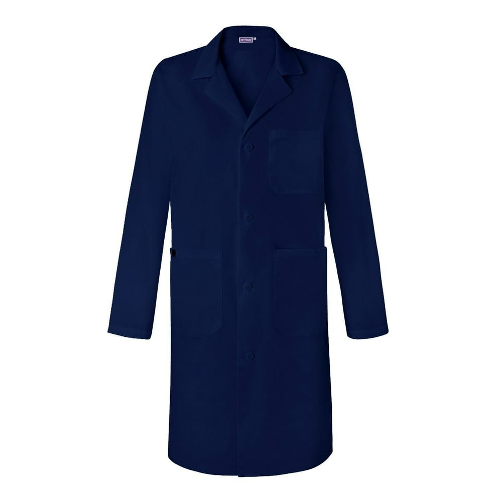 Sivvan Unisex 39 Inch Lab Coat - Back Pleated - S8802 - Navy - 4X ...