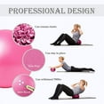 25cm Balance Mini Yoga Ball, Elbourn Small Pilates Ball Fitness ...
