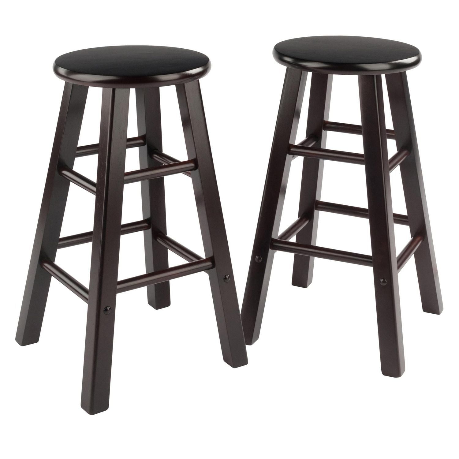 Click here for Winsome Element 2-Pc Counter Stool Set Espresso prices