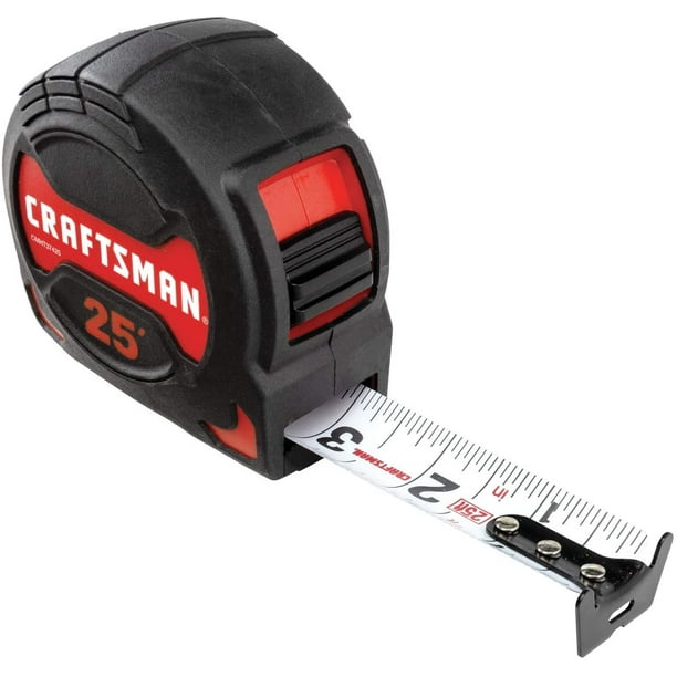 CRAFTSMAN Tape Measure, PRO-10, 25-Foot (CMHT37425) - Walmart.ca