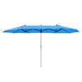 Yescom 14 Ft Double Sided Umbrella Replacement Canopy Market Table Top ...