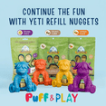 Yeti Dog Chew Puff and Play Interactive Treat Dispensing Dog Toy ...