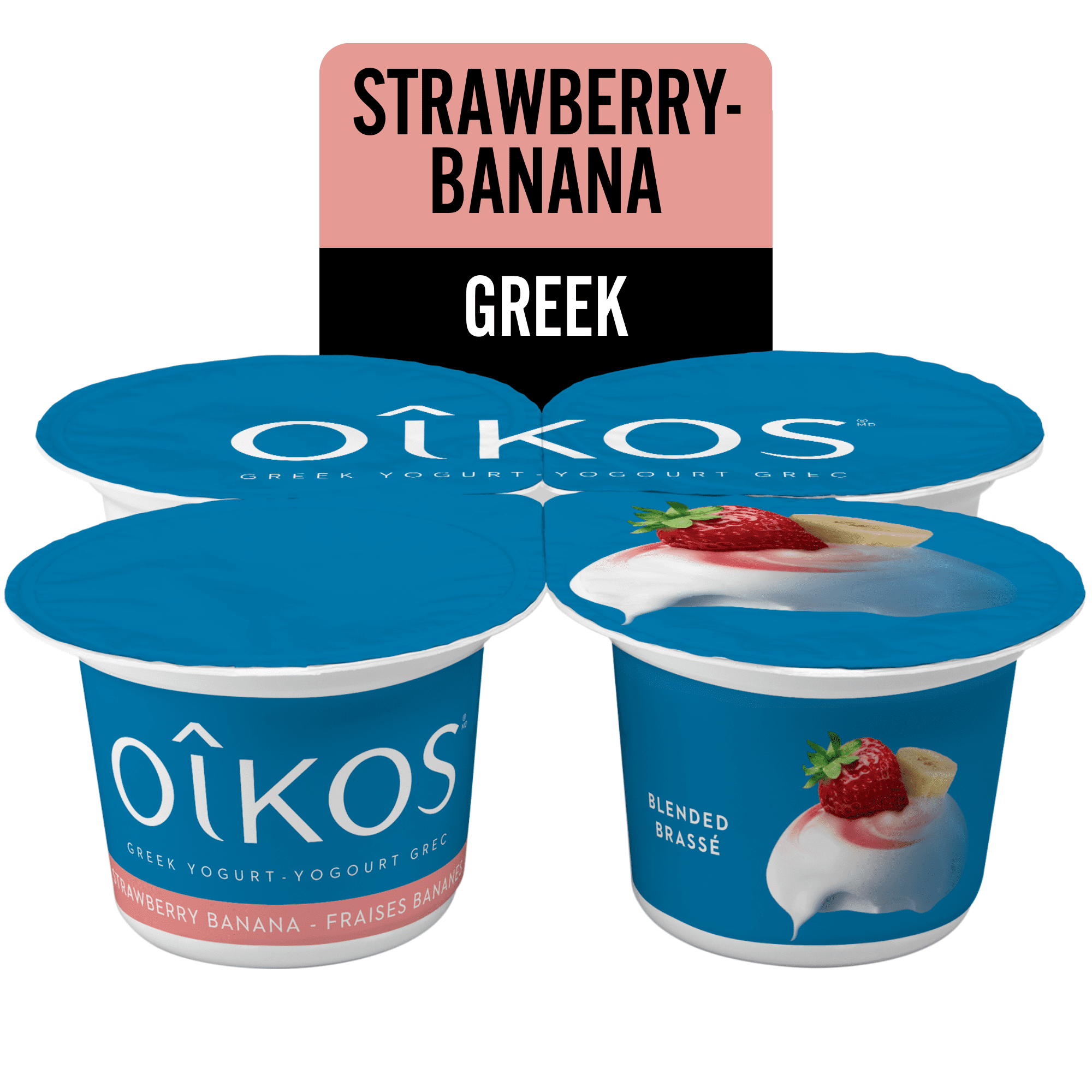 Click here for Oikos Greek Yogurt  Strawberry  Blended  2 M. F. 1... prices