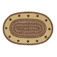 VHC Brand Burgundy Tan Jute 20" x 30" Rug 6130 - Walmart.com