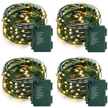 12 Pack: Warm White Curtain LED String Lights by Ashland™ - Walmart.com
