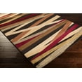 Mark&Day Area Rugs, 5x7 Biberbach Modern Burgundy Area Rug (5'3" x 7'7 ...