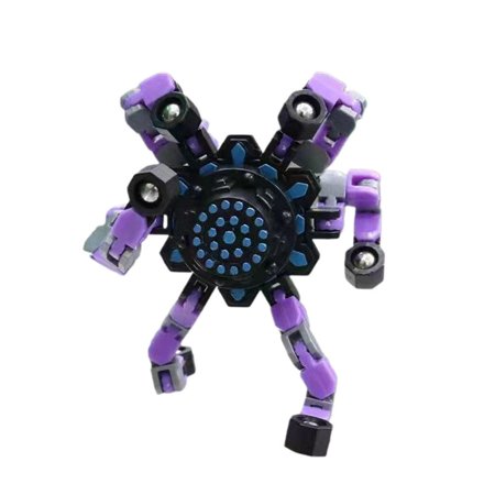 Kids DIY Deformable Stress Relief Toy Chain Mechanical Gyro Robot ...