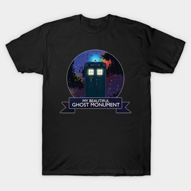My Beautiful Ghost Monument Sci-Fi Landscape Exploration Top Unisex T ...
