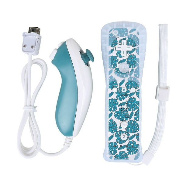 Control Remoto Joystick Joypad 2 en 1 para La Consola Wii/Wii U (Oscuro ...