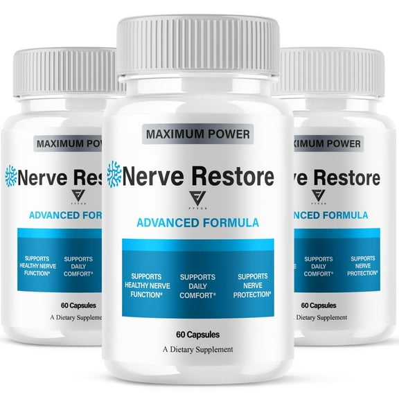 (3 Pack) Nerve Calm Advanced Formula, NerveCalm Max Strength (180 ...