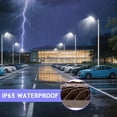 240 Parking Lot Lights Sliding Installation 36000 Lumen Dusk to Dawn ...