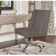 Linon Draper Office Chair, Multiple Colors and Base Options - Walmart.com