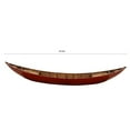Old Modern Handicrafts South East Asia Sampan Boat Red Bottom Thuyen Ba ...