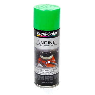 Duplicolor DE1641-3 PACK Engine Enamel with Ceramic Grabber Green color ...