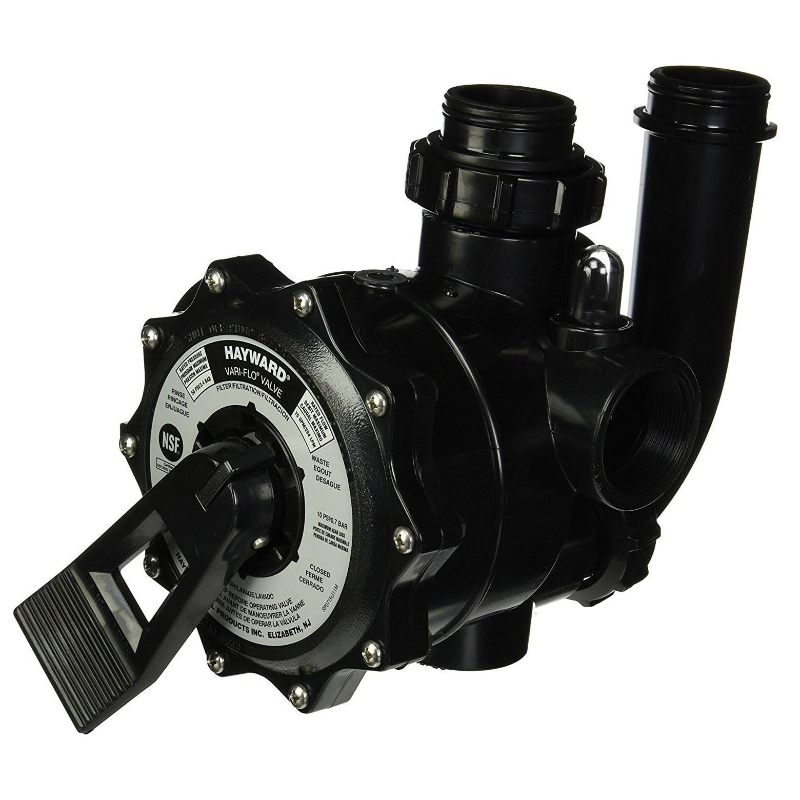 Hayward Pro Series 2" FIP Vari Flo Control Valve Replacement w/ Gauge ...