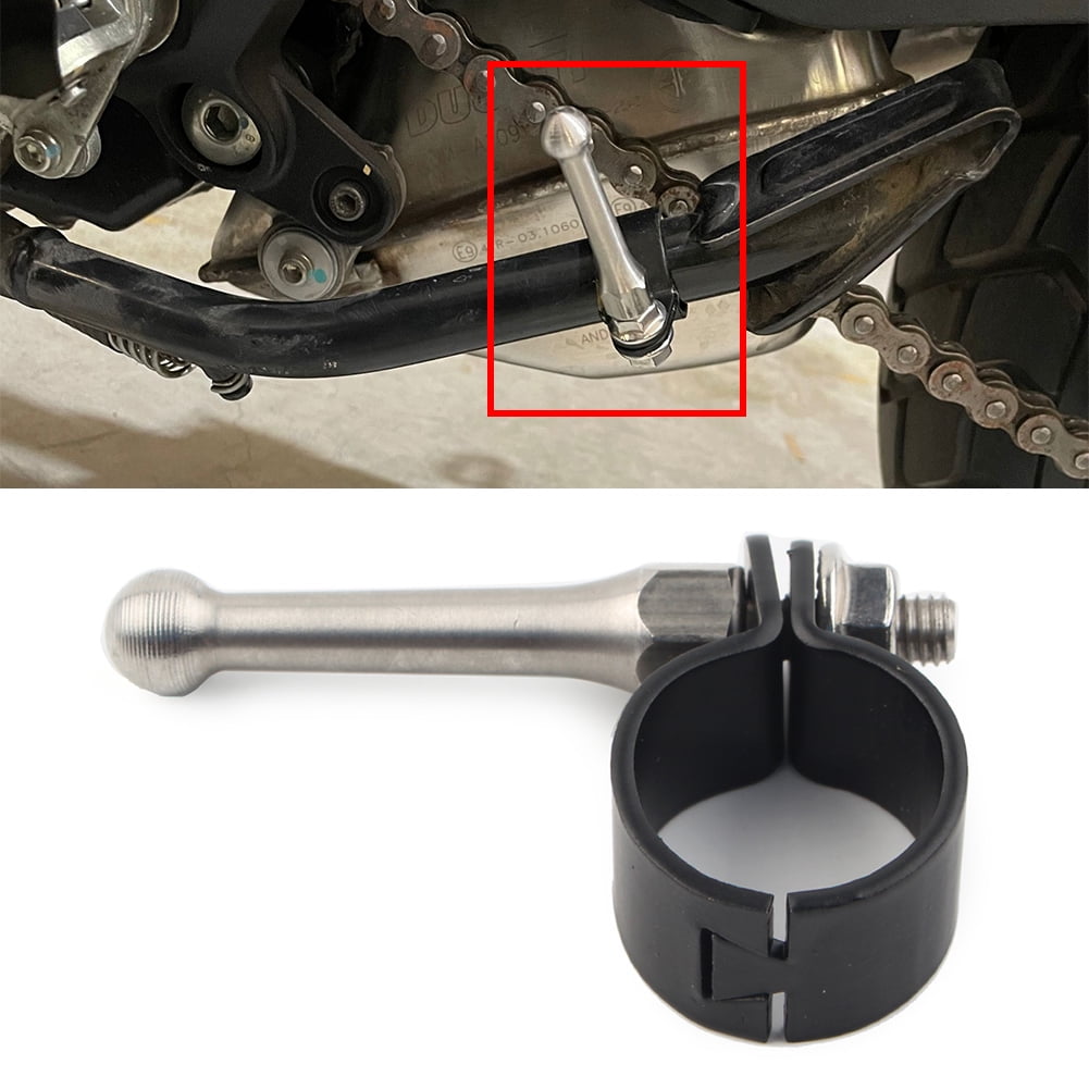 ZS Motorcyle Side Foot Kickstand Extension Kit Side Stand Support For ...