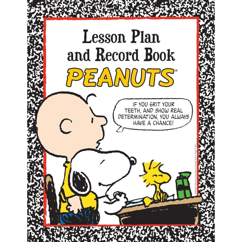 Peanuts Lesson Plan & Record Book | Bundle of 2 Each - Walmart.com