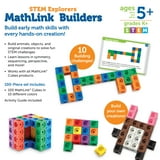 Learning Resources STEM Explorers Mathlink Builders - 100 Pieces, Boys ...