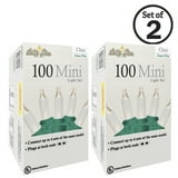 Brite Star 100 Count Mini String Christmas Lights, Clear - 22 feet ...
