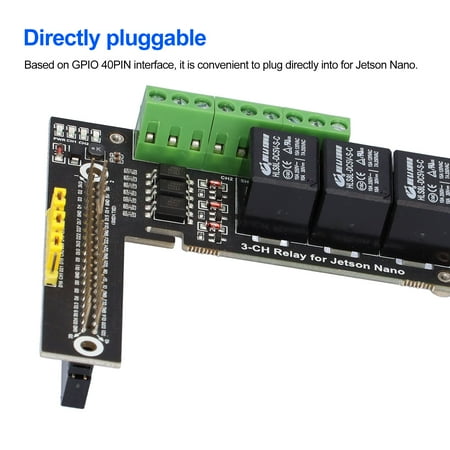 3 Channel Relay Expansion Board Board Relay Module Designed for Jetson ...