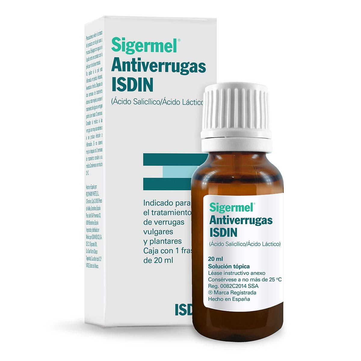 Sigermel Solución Tópica Isdin Sigermel Sigermel Antiverrugas | Bodega ...