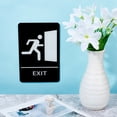 Acrylic Indicator with Word Exit for Wall Door Accessories Sign ...