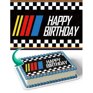 Formula 1 Cars Racing Kids Edible Image Cake Topper Personalized ...