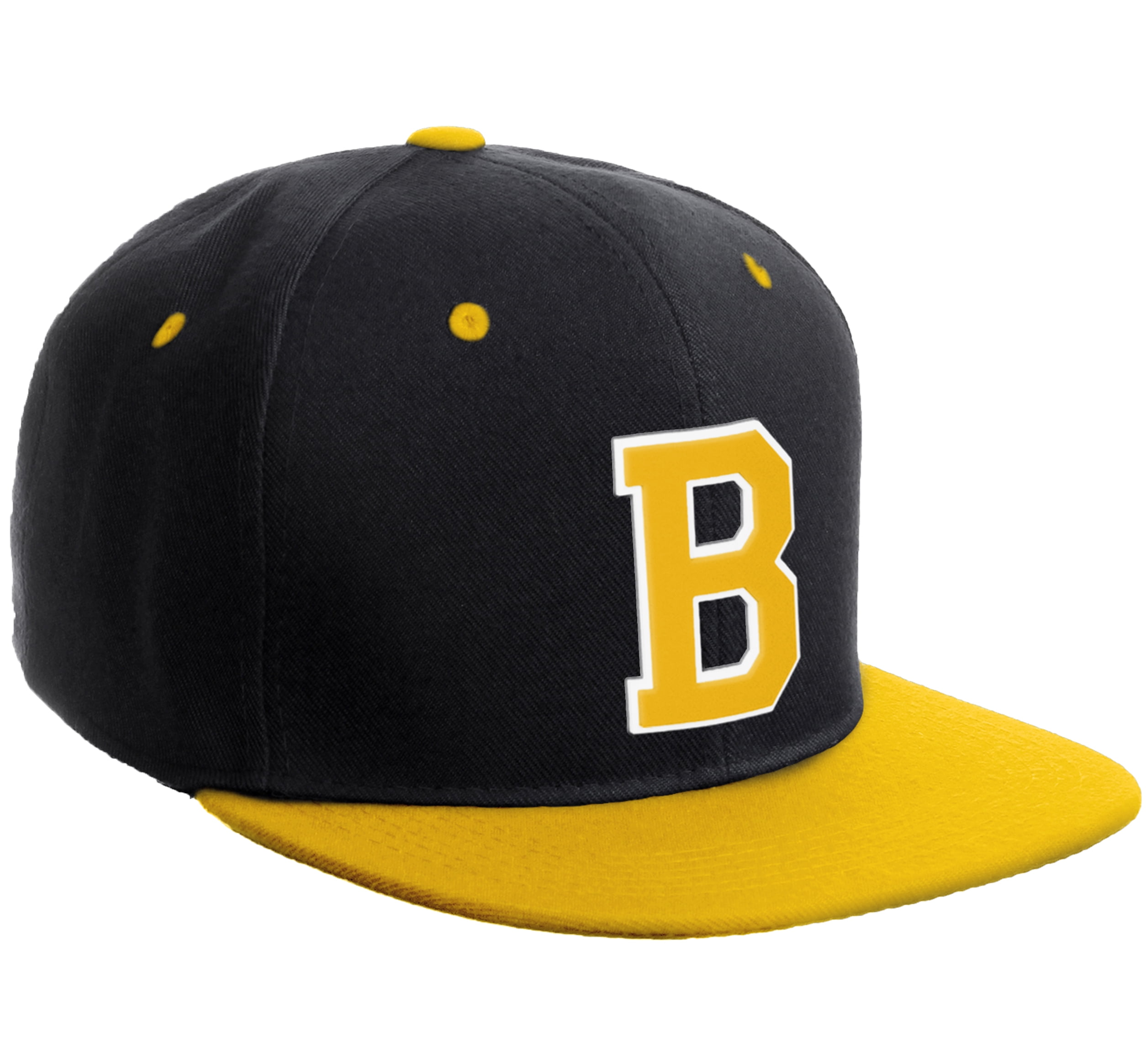 Daxton Classic Snapback Hat Custom A to Z Initial Varsity Letters ...