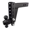 Weigh Safe WS10-3 Adjustable Hitch Ball Mount with Scale 3 Inch Shaft ...