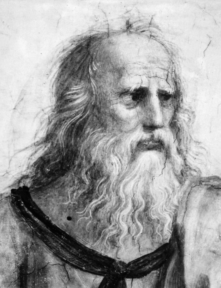 Plato (C427 BC-C347 BC) Ngreek Philosopher Detail From RaphaelS Fresco ...