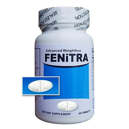Fenitra Tabletas suplementarias de apoyo para el control de peso | 60 ...