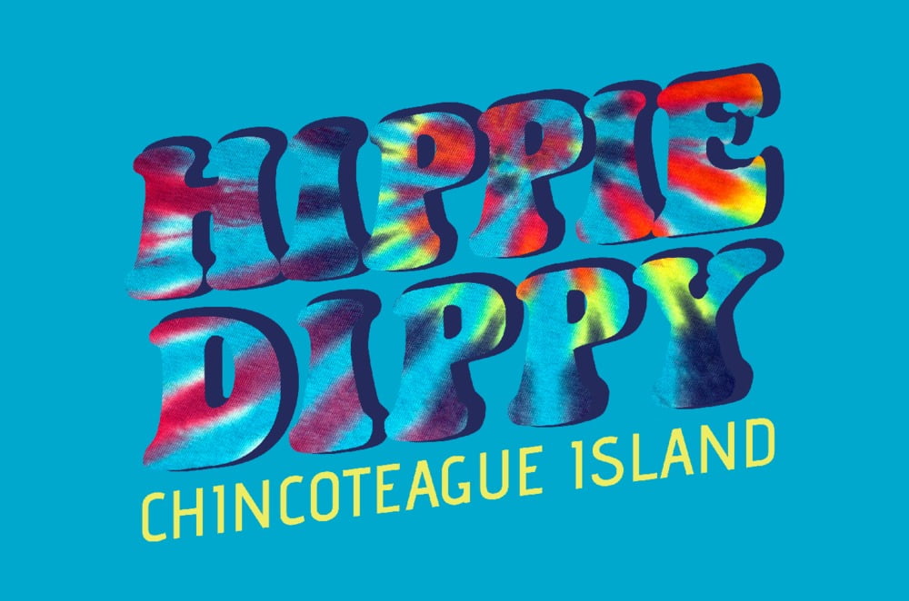 Chincoteague Island, Virginia, Hippie Dippy (16x24 Giclee Gallery Art ...