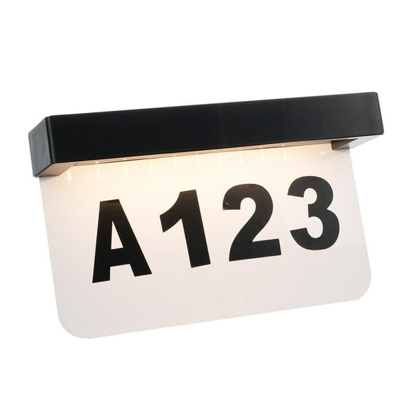 Solar Powered Address Signs