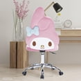 Impressions Vanity My Melody Swivel Chair, Adjustable Height, Plush ...