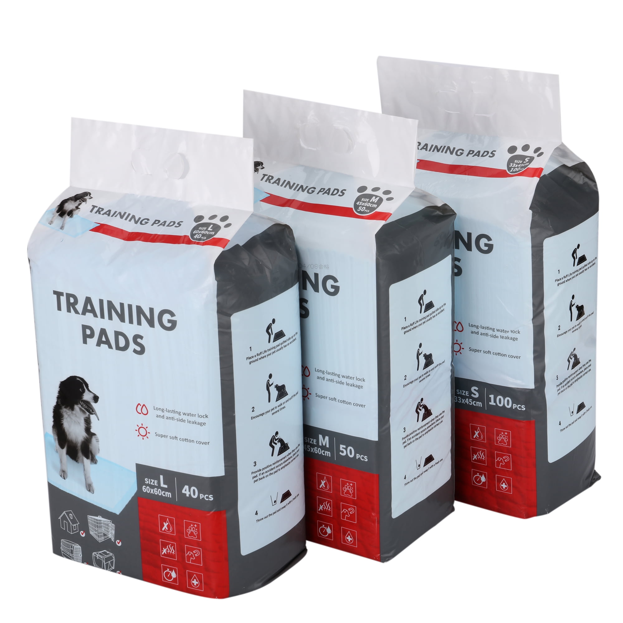 Pads Disposable Incontinence Pads Absorbent Protective Bed Pads for ...