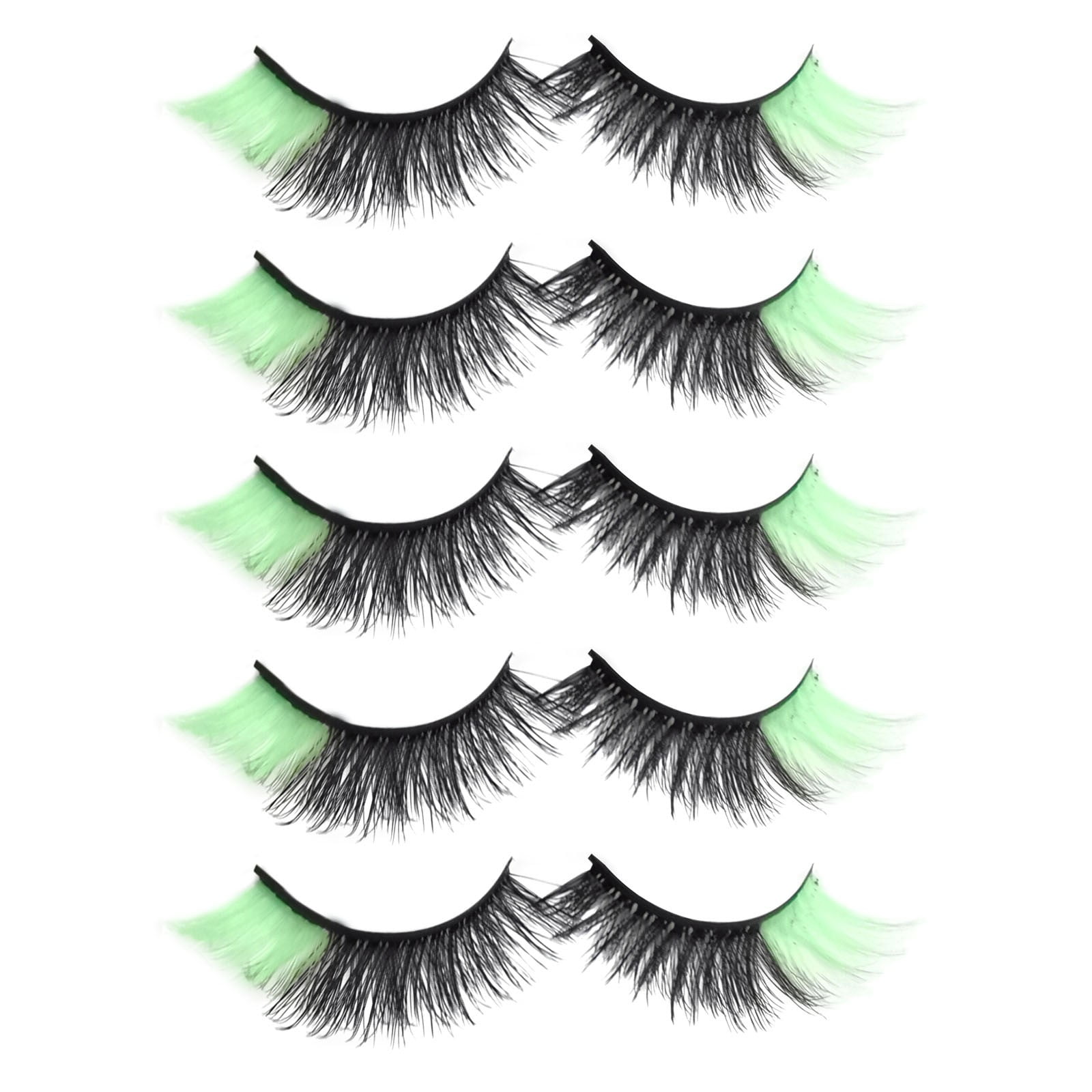 HSMQHJWE Reusable Adhesive Eyelashes Eye Tail Color Imitation Eye ...